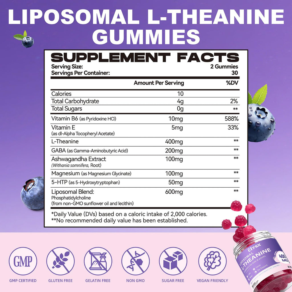VitaminEsentials l-theanine stress relief