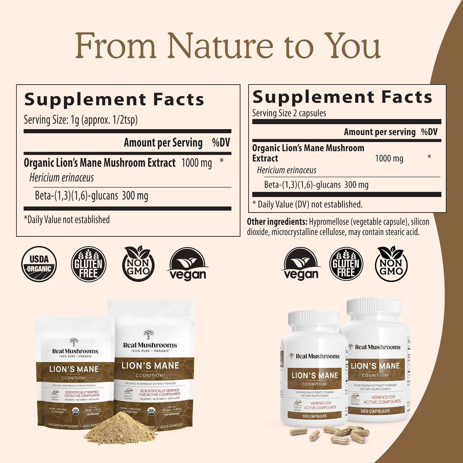 VitaminEsentials Lion's Mane for focus