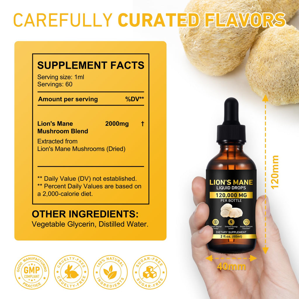 VitaminEsentials lion's mane for stress relief