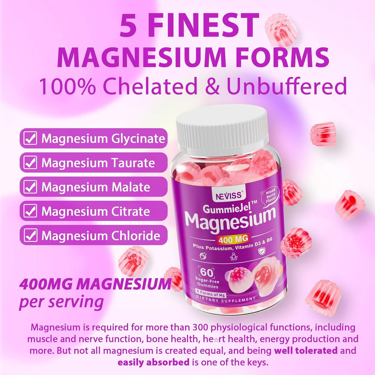 VitaminEsentials magnesium bisglycinate benefits