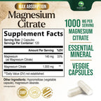 VitaminEsentials magnesium citrate capsules