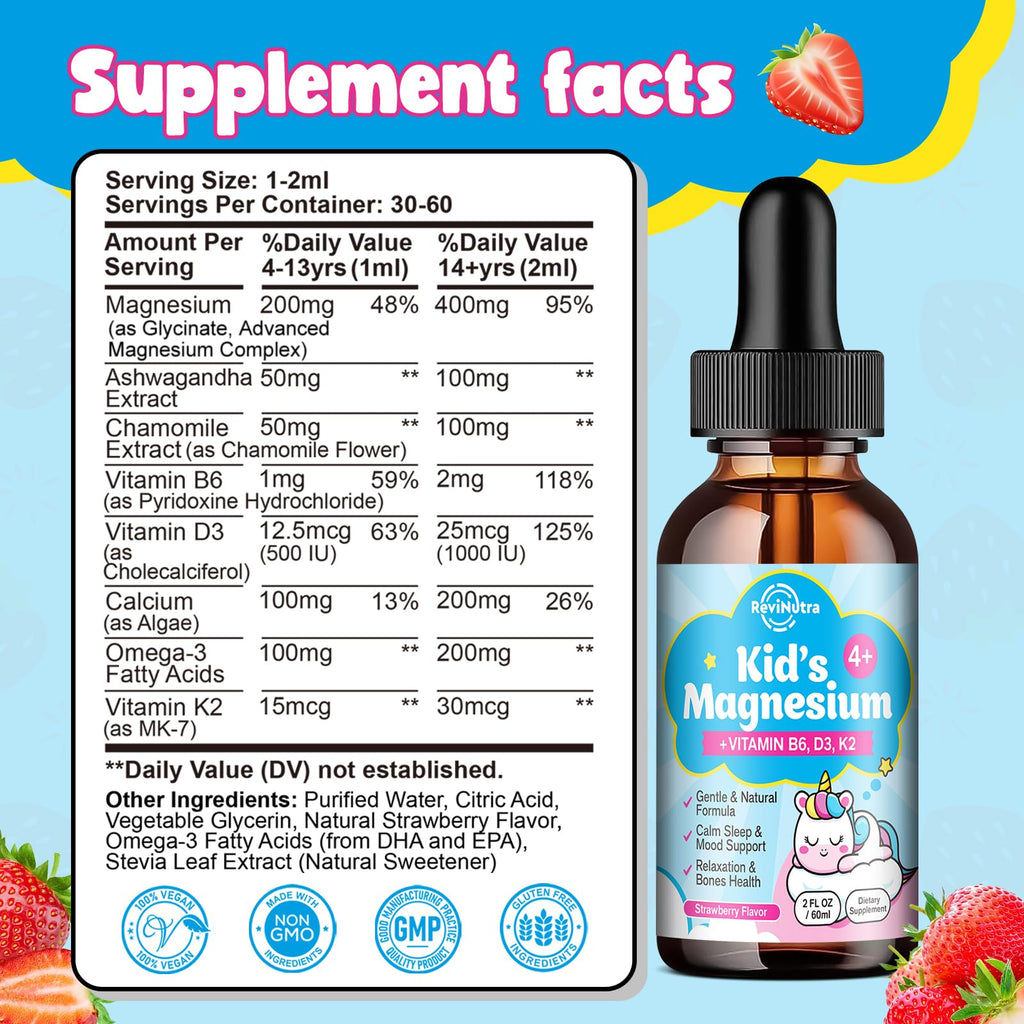 VitaminEsentials magnesium drops for children