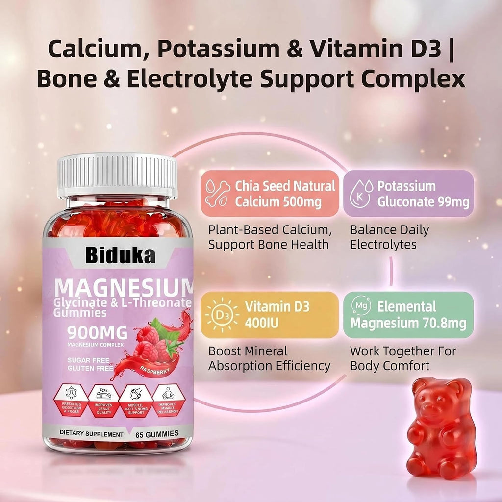 VitaminEsentials magnesium gummies 900 mg