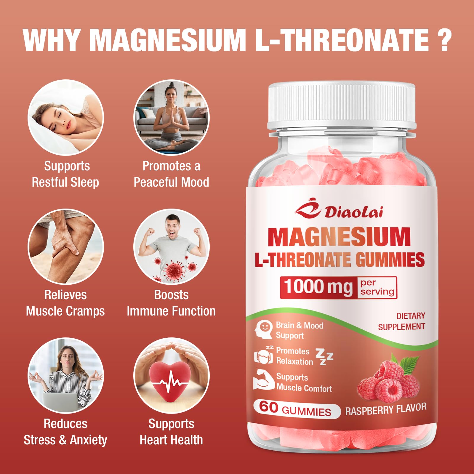 VitaminEsentials magnesium gummies for stress relief