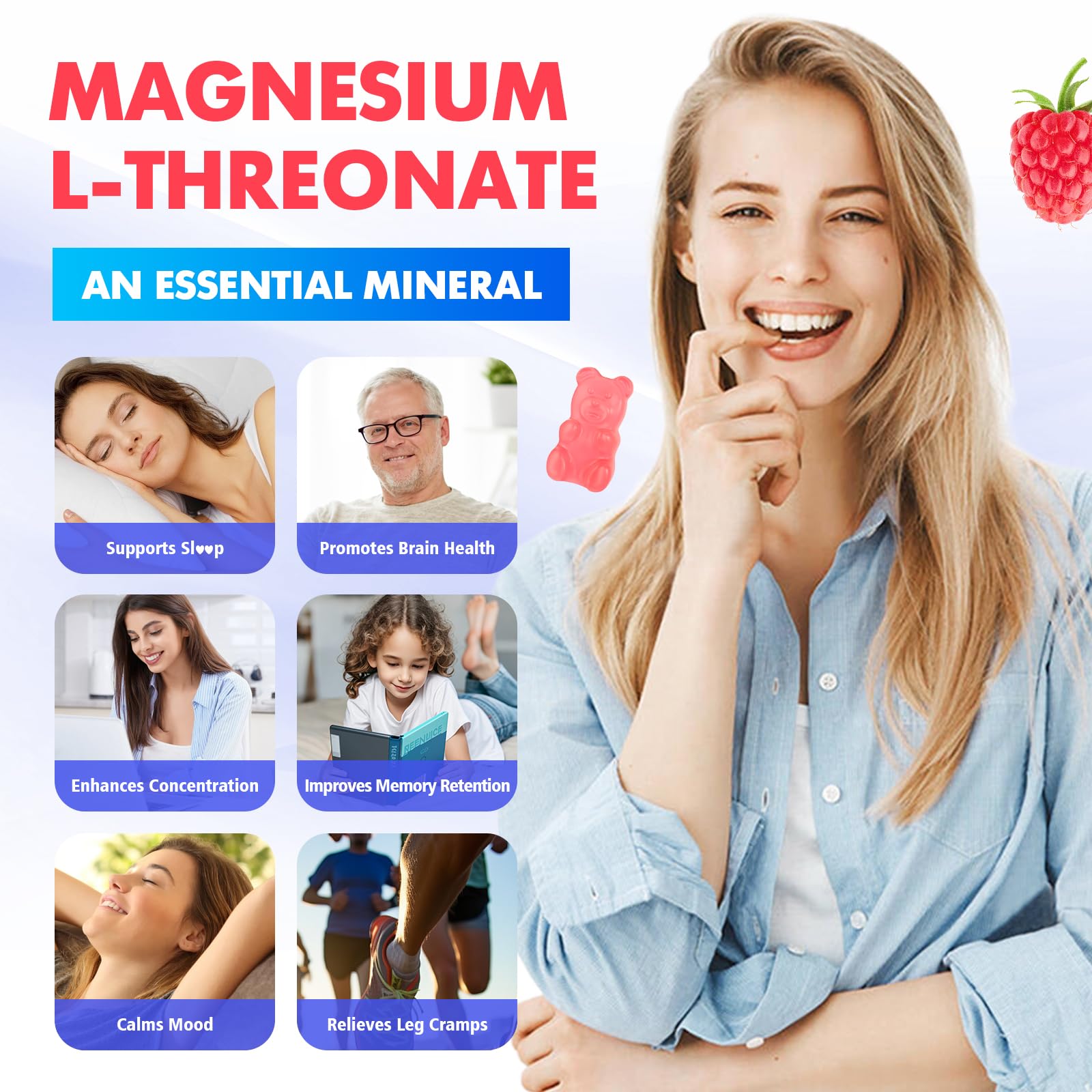 VitaminEsentials magnesium gummies for stress relief