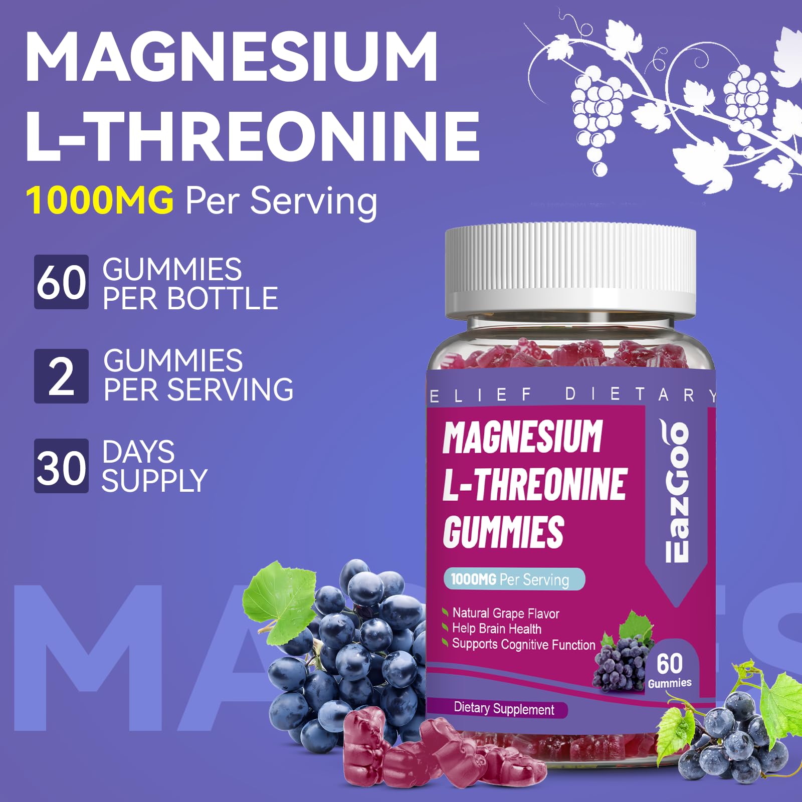 VitaminEsentials magnesium gummies for stress relief