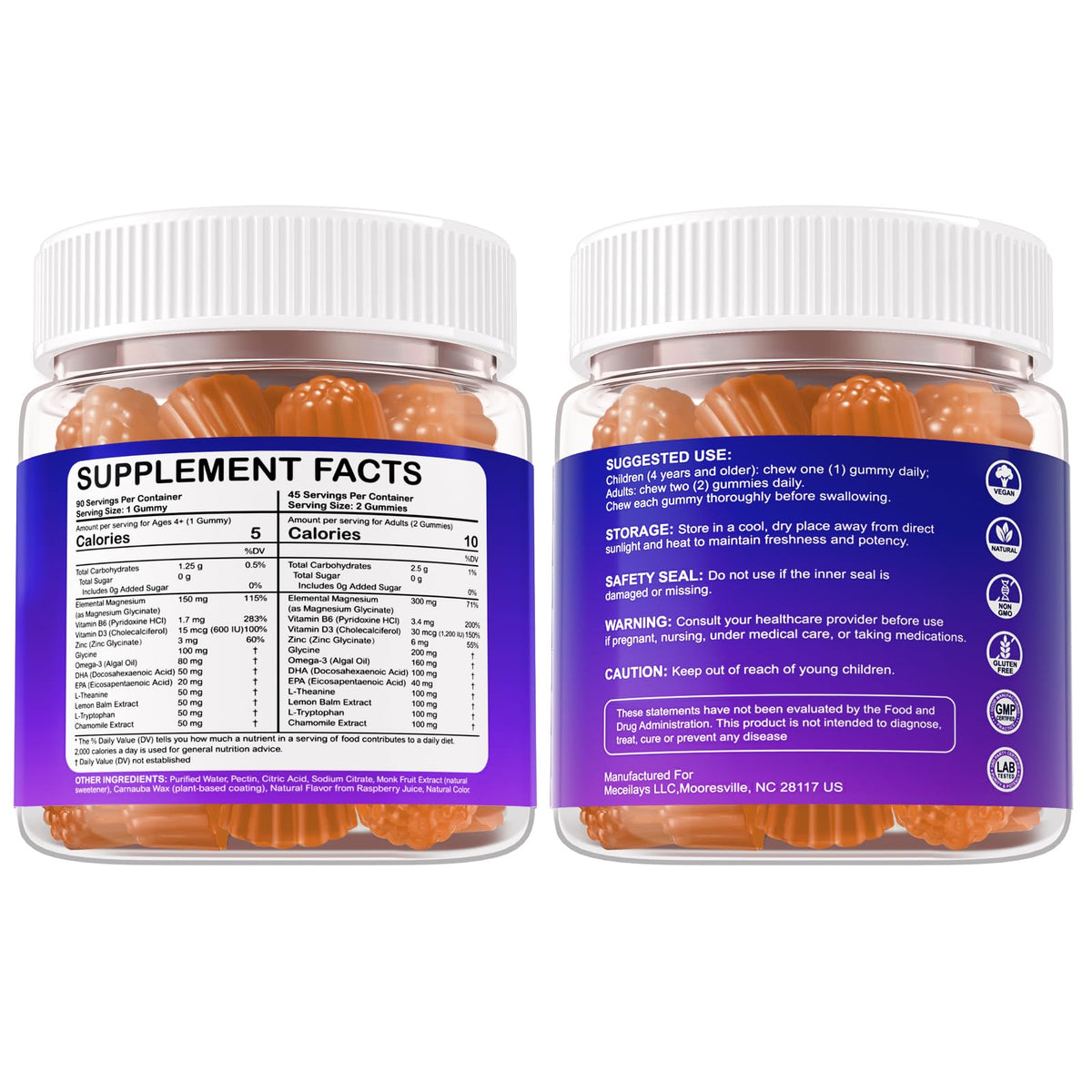 VitaminEsentials magnesium gummies for wellness