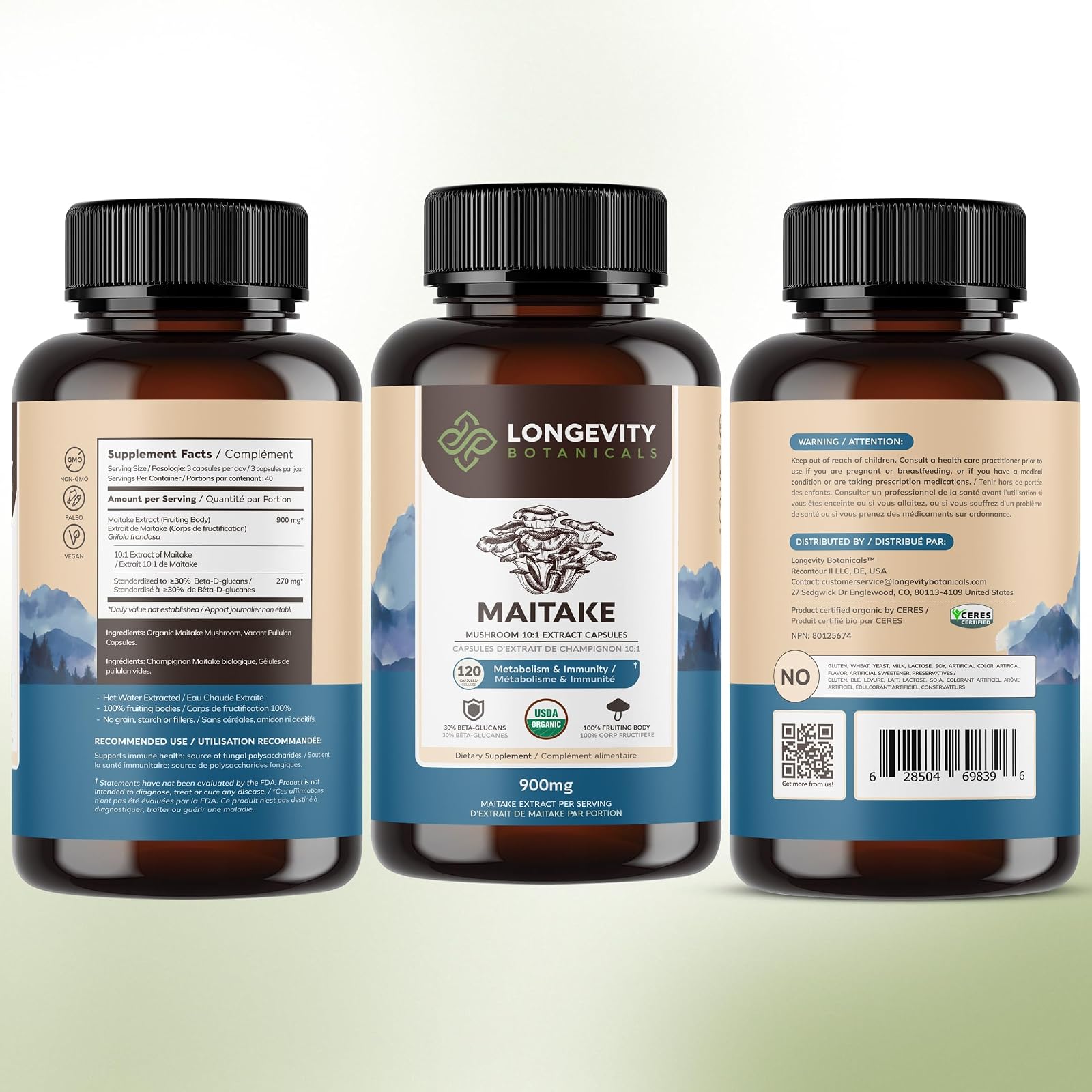 VitaminEsentials maitake mushroom extract