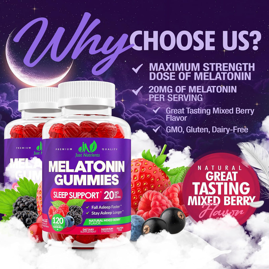 VitaminEsentials melatonin 20 mg gummies