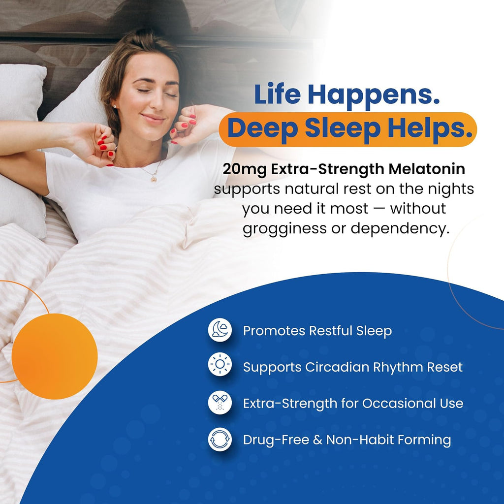 VitaminEsentials melatonin capsules benefits