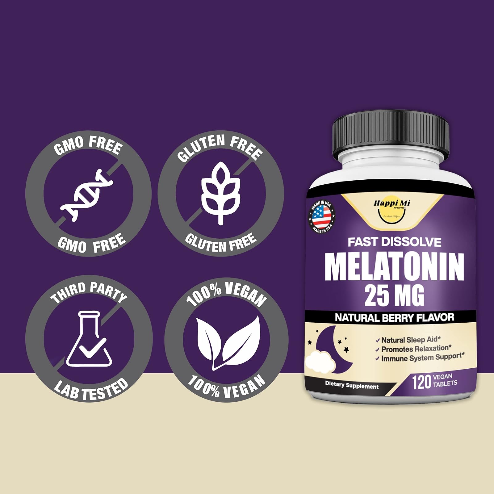 VitaminEsentials melatonin chewable tablets