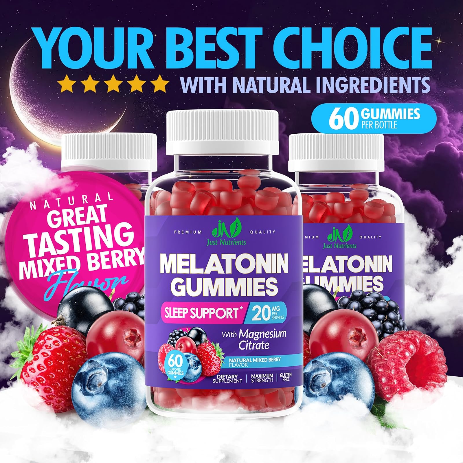 VitaminEsentials melatonin for better sleep