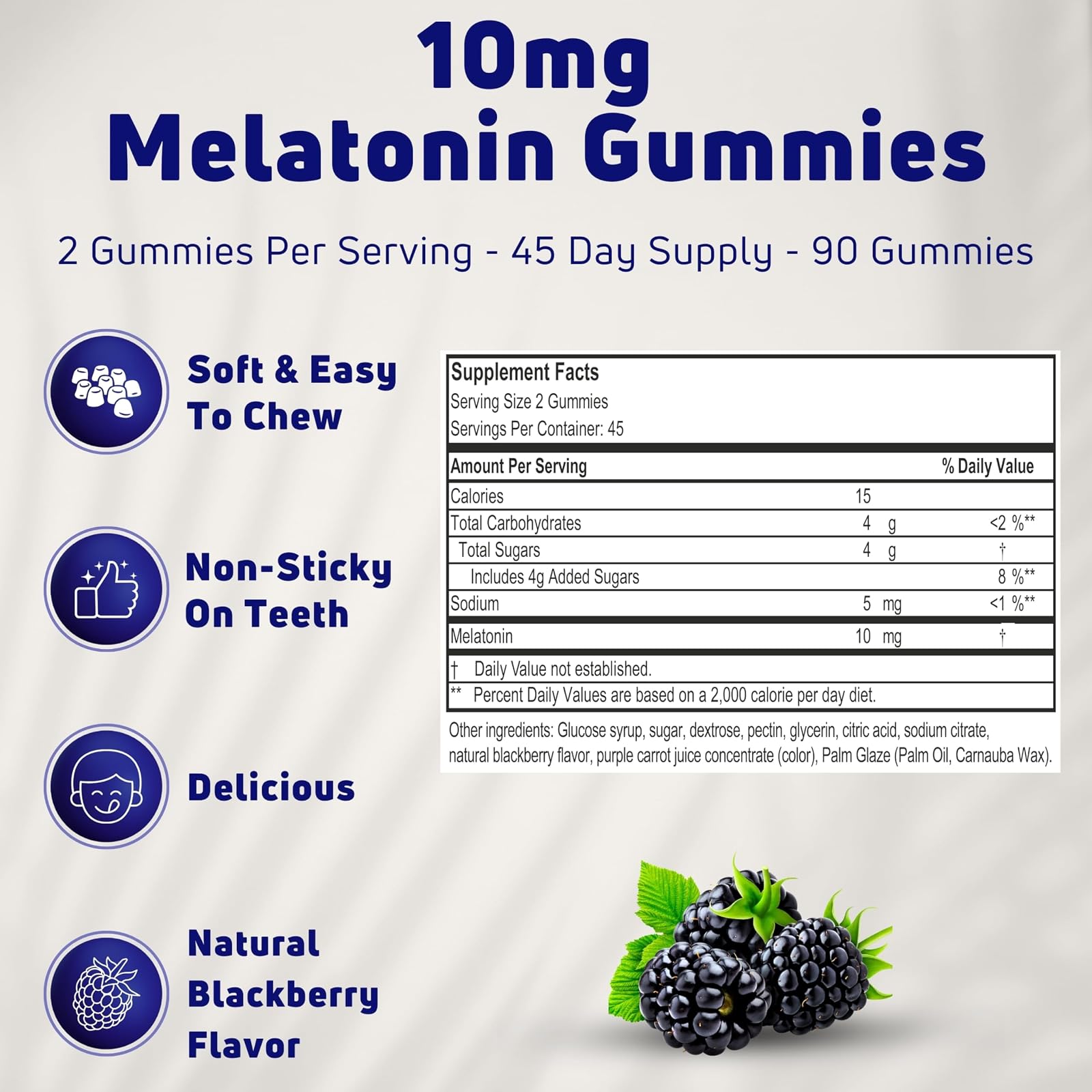 VitaminEsentials melatonin for restful nights