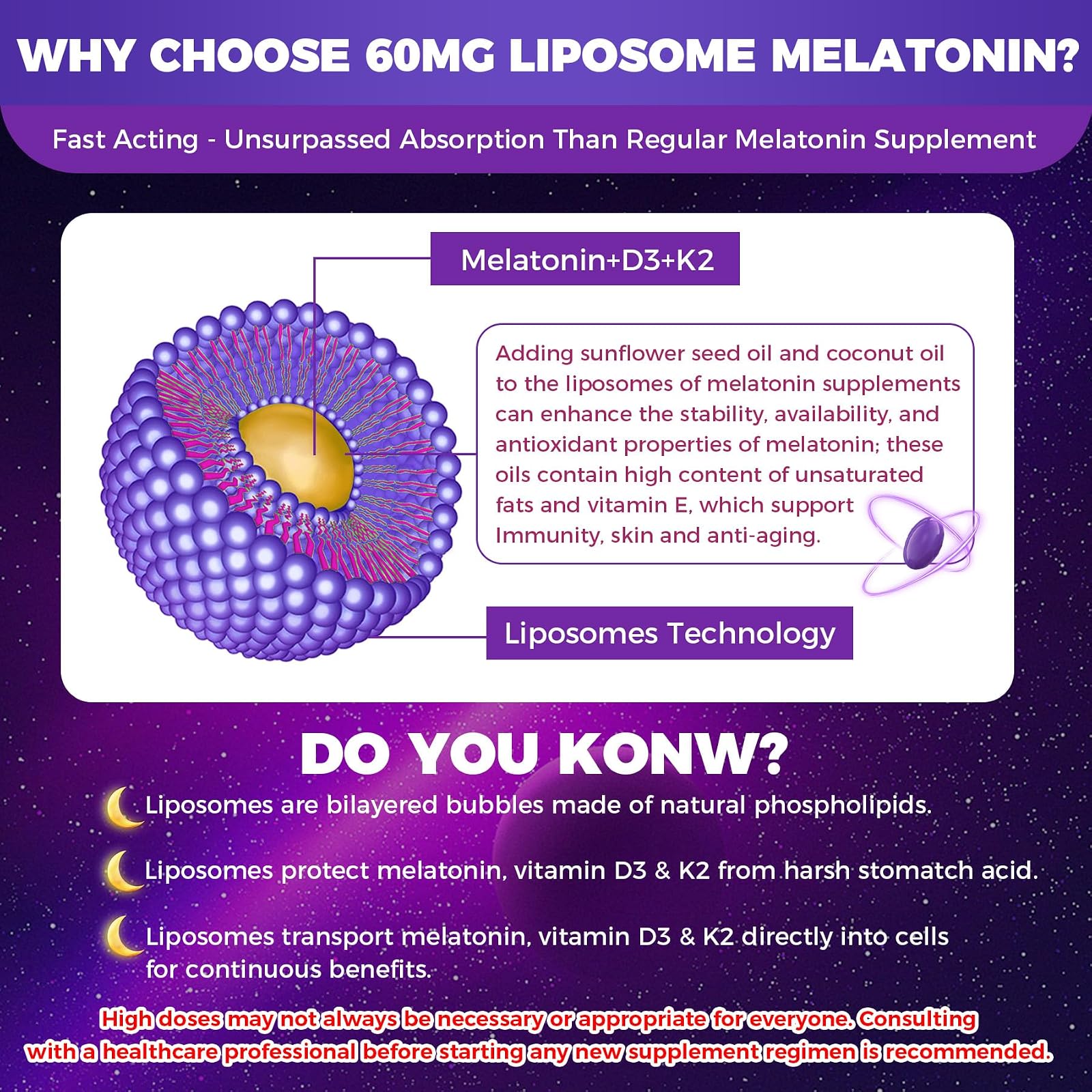 VitaminEsentials melatonin for sleep support