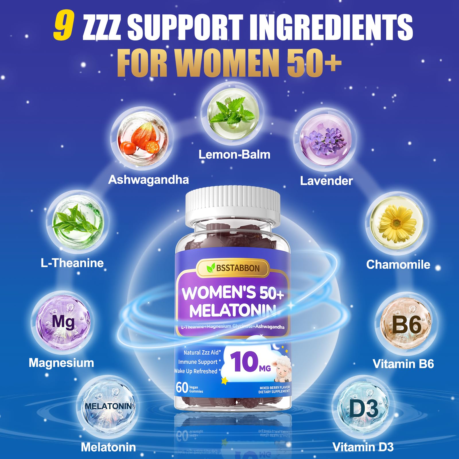 VitaminEsentials melatonin gummies for relaxation