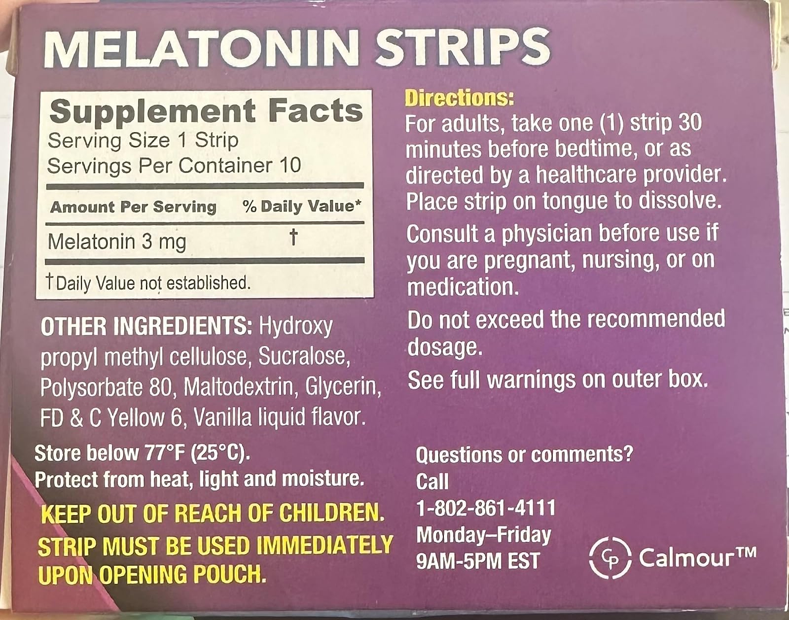 VitaminEsentials melatonin sleep aid