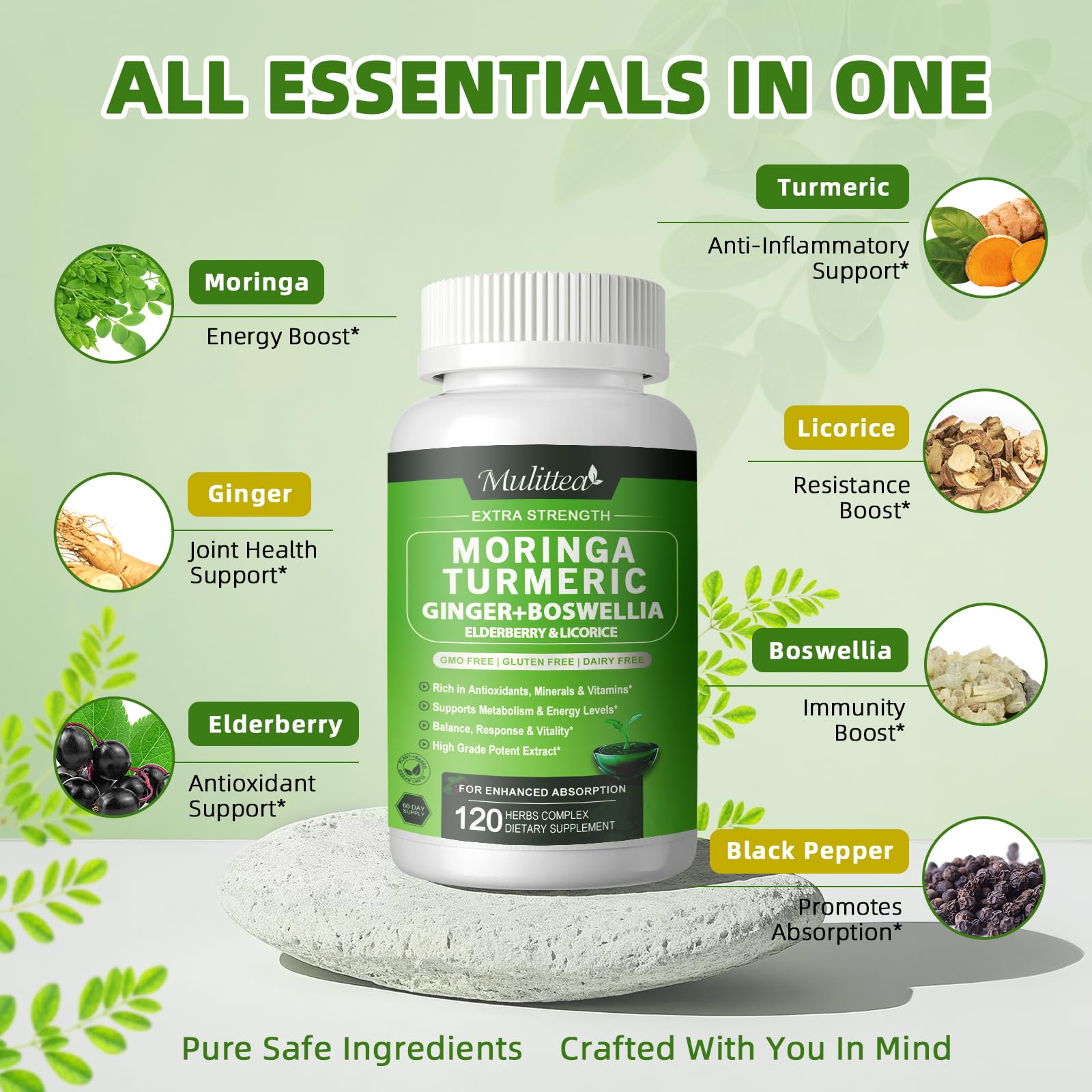 VitaminEsentials moringa capsules for energy
