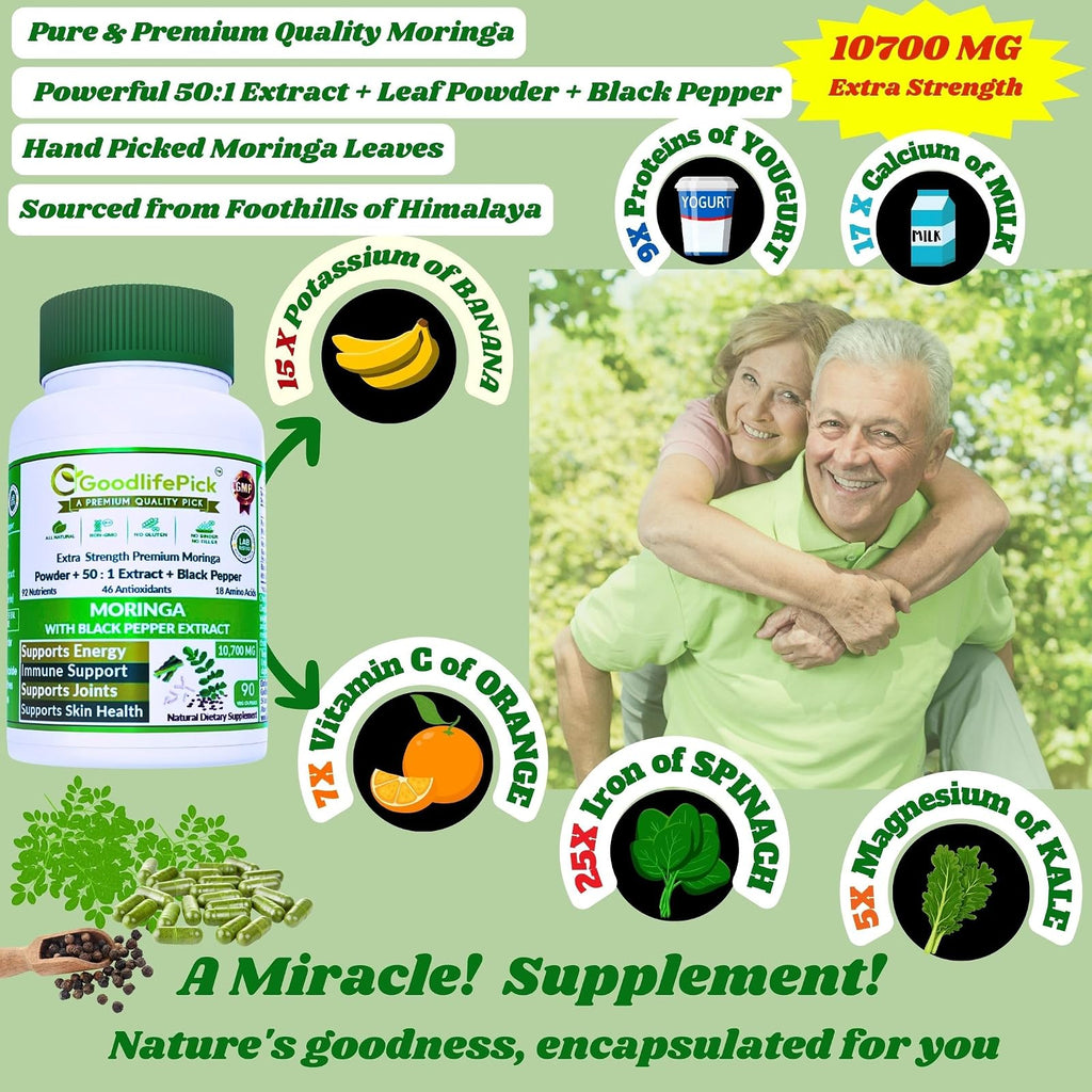 VitaminEsentials moringa capsules for wellness