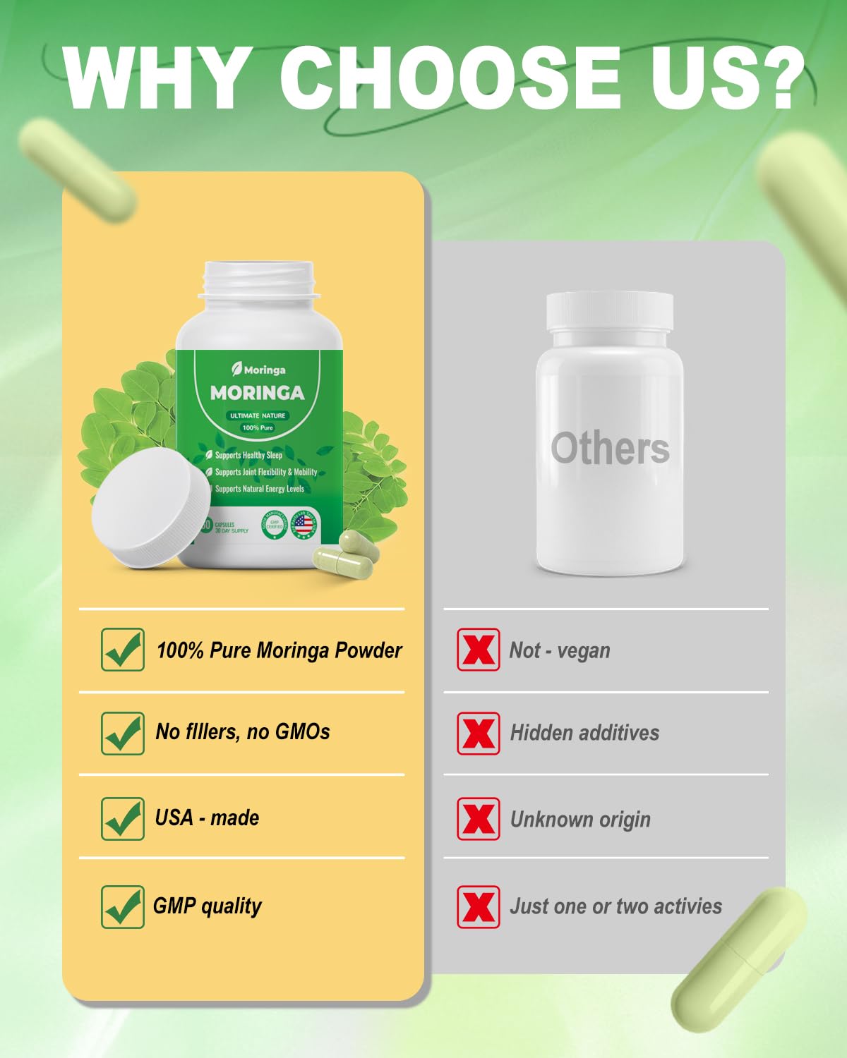 VitaminEsentials moringa for daily nutrition