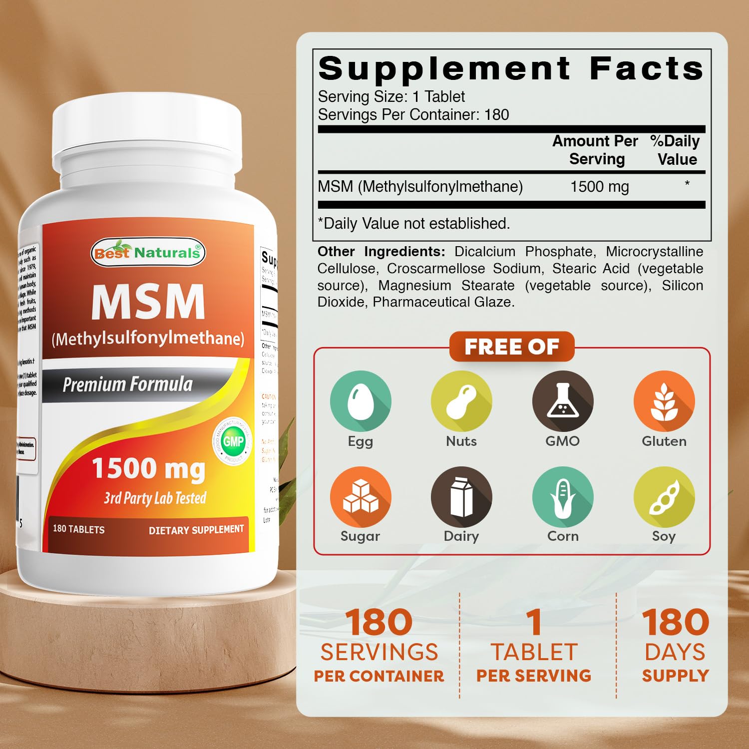 VitaminEsentials MSM for better sleep