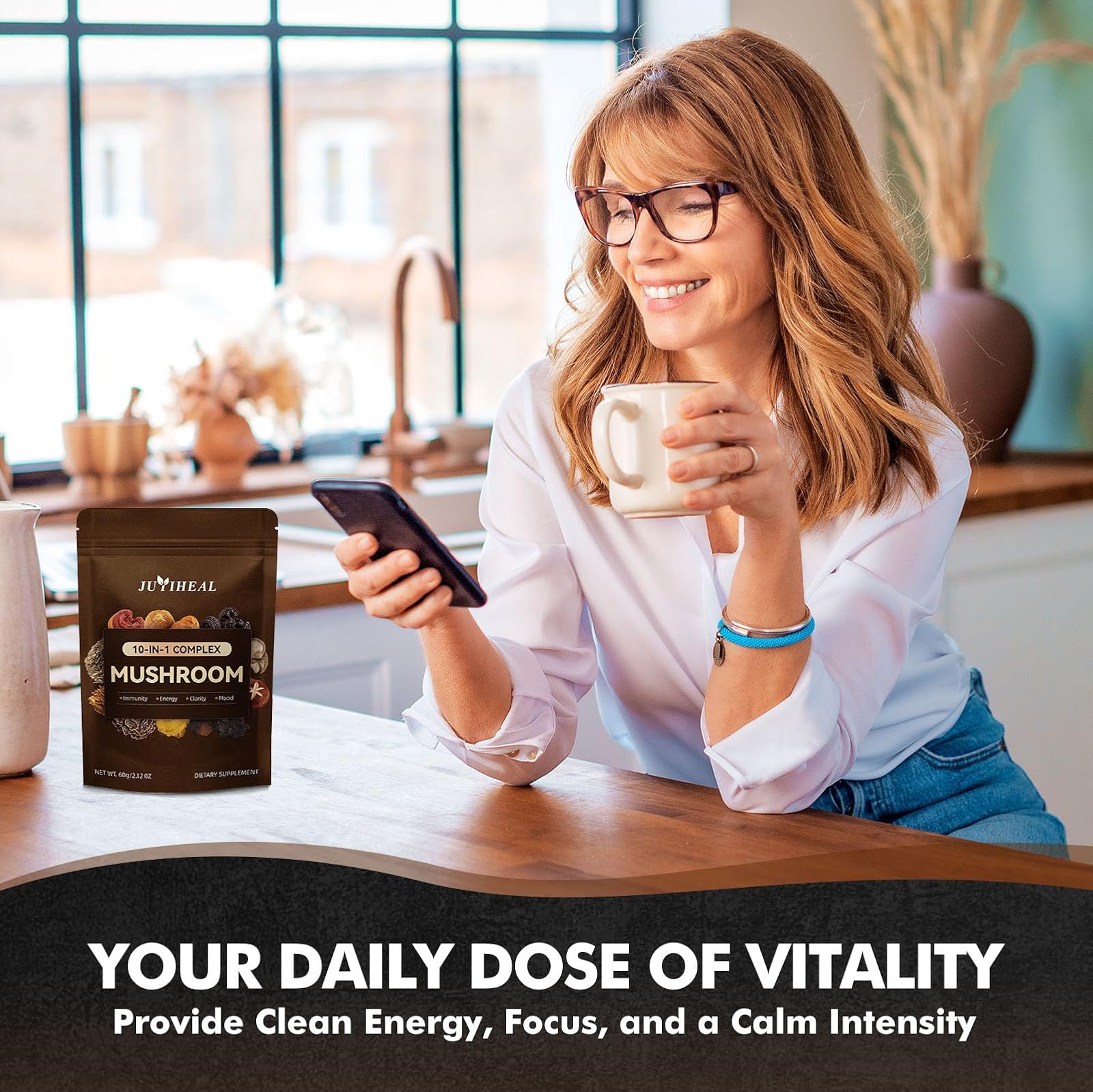 VitaminEsentials mushroom complex supplement