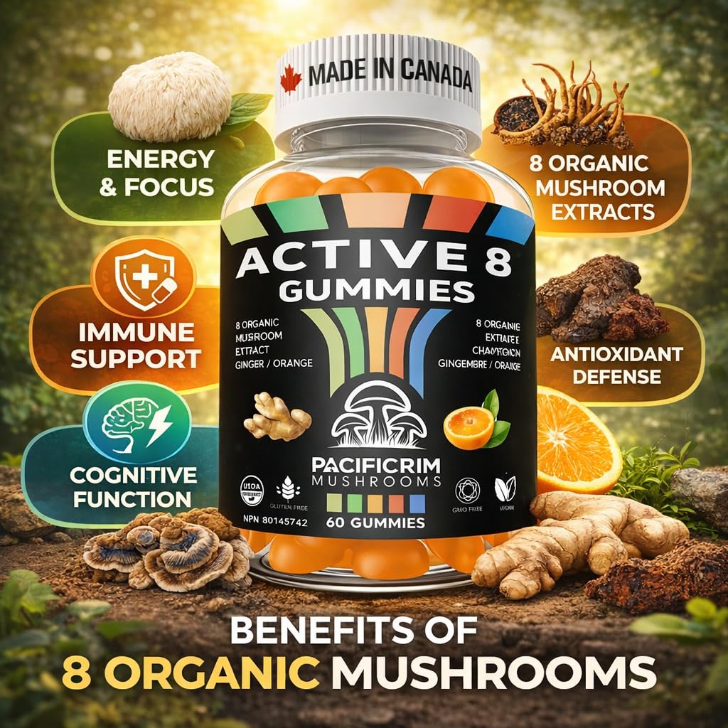 VitaminEsentials mushroom gummies for immunity