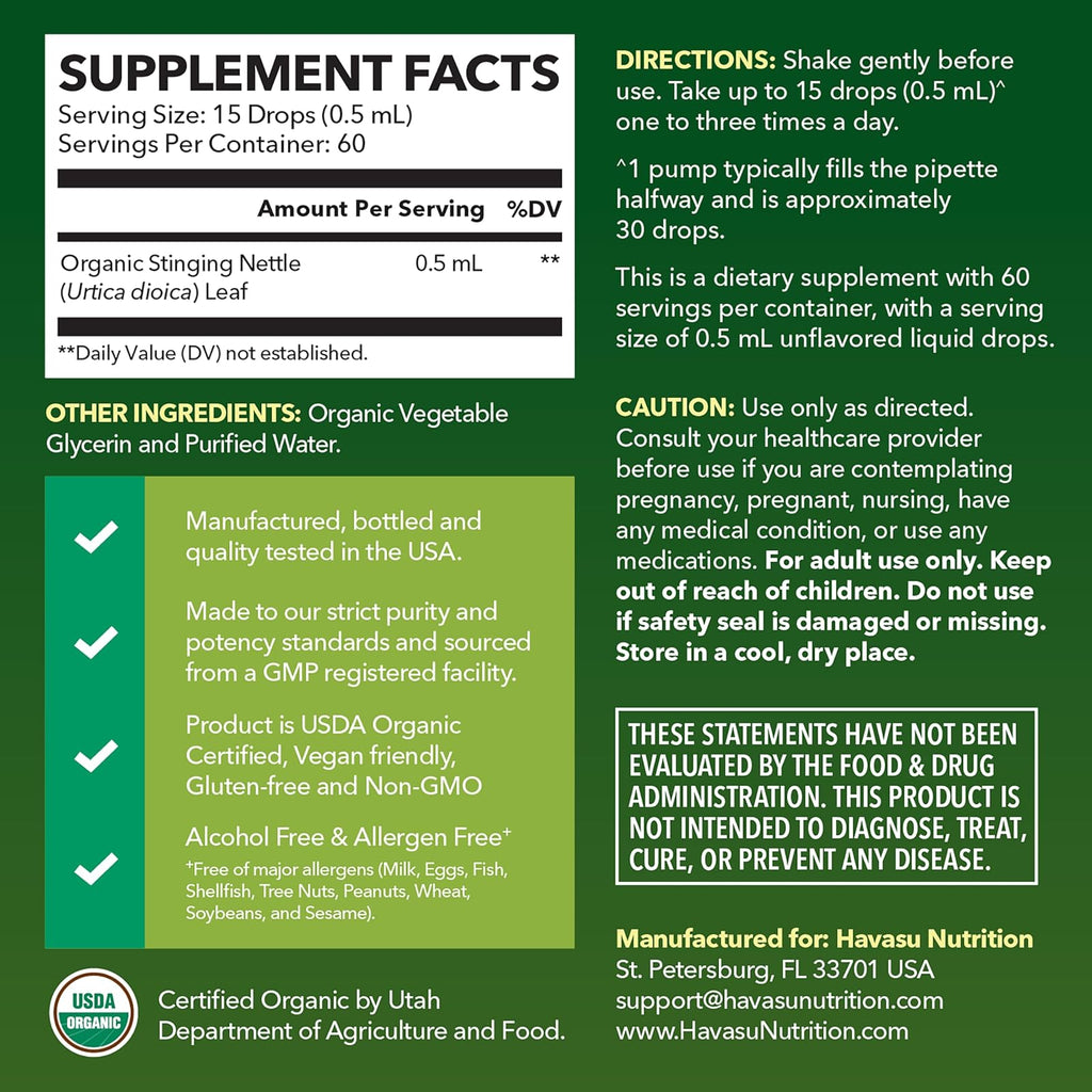 VitaminEsentials nettle extract for wellness