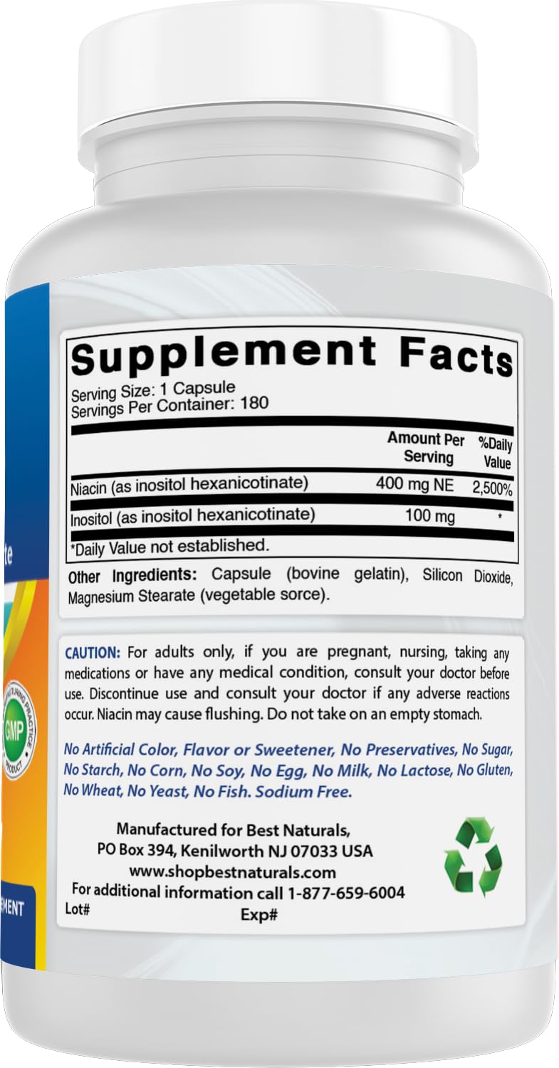VitaminEsentials Niacin for improved circulation