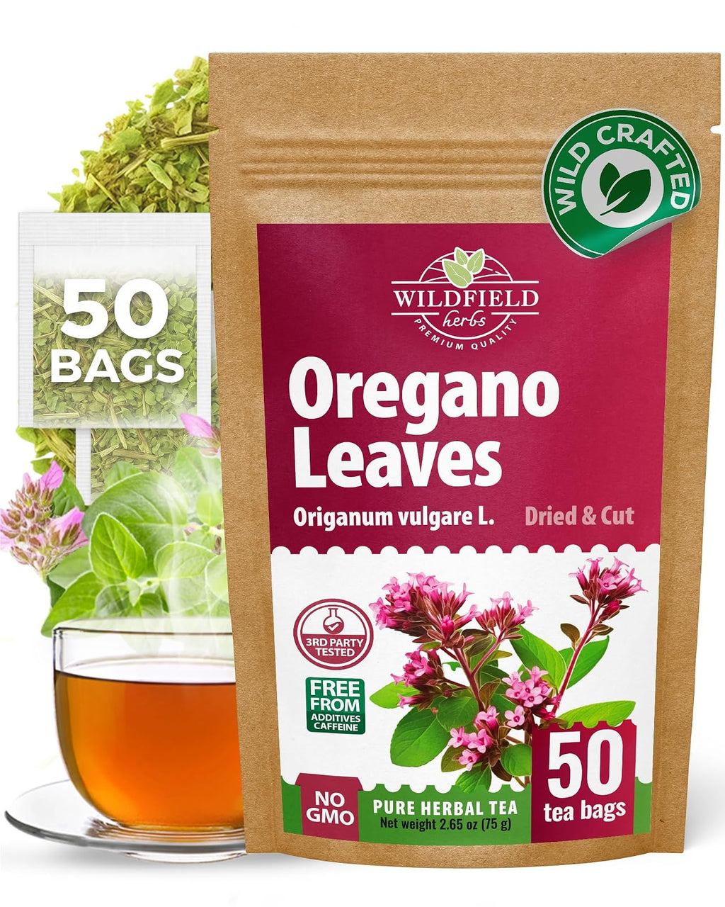 VitaminEsentials oregano tea bags