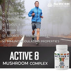 VitaminEsentials organic mushrooms for overall health