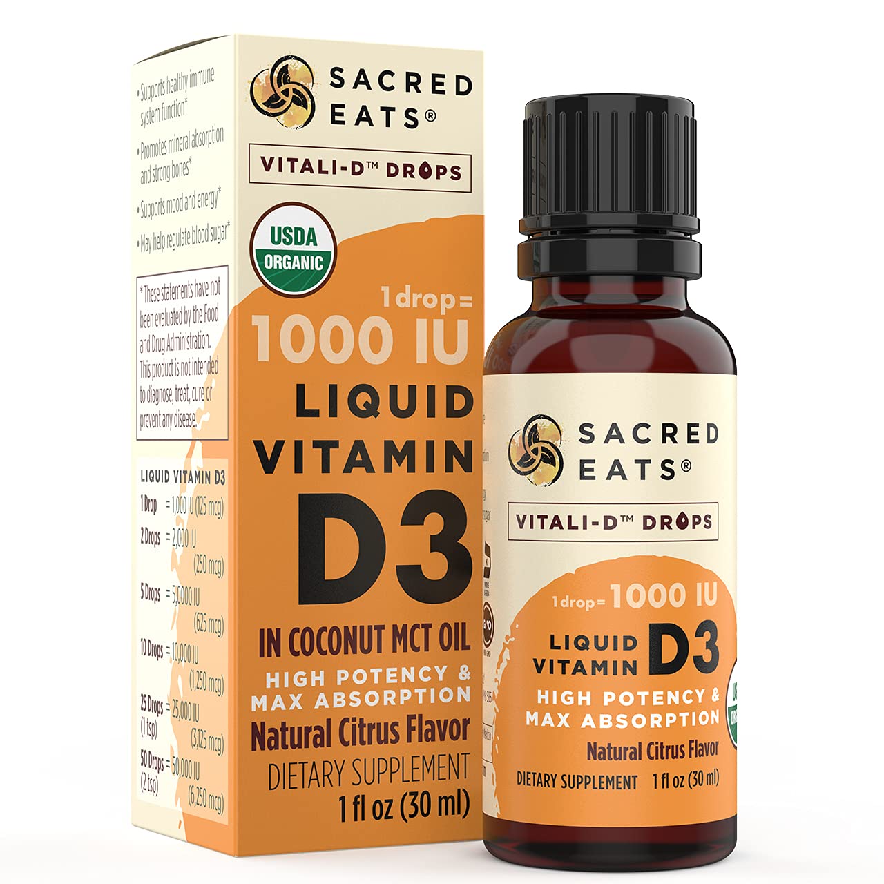 VitaminEsentials organic vitamin D3 for energy