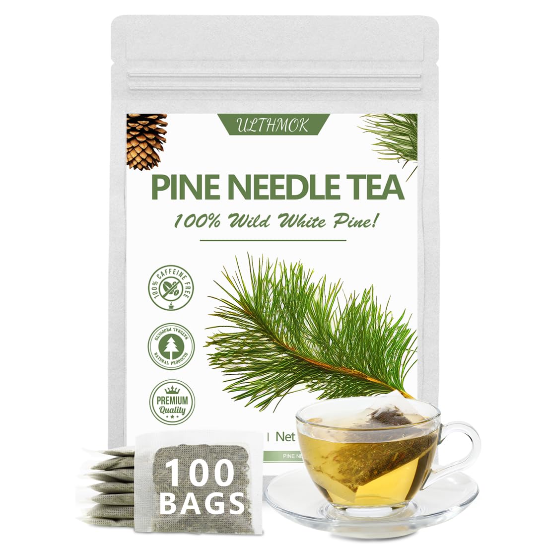 VitaminEsentials pine needle tea bags