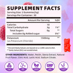 VitaminEsentials potassium gummies 600 mg