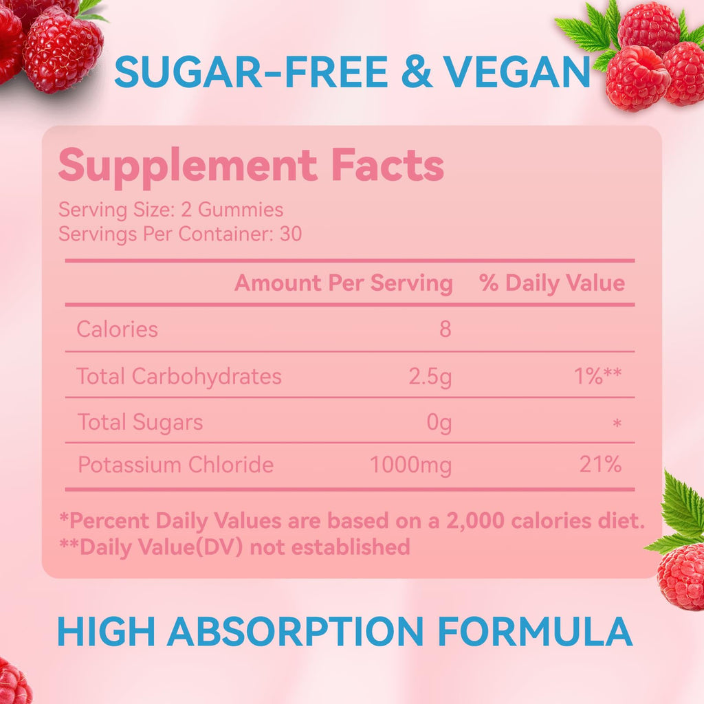 VitaminEsentials potassium gummies benefits