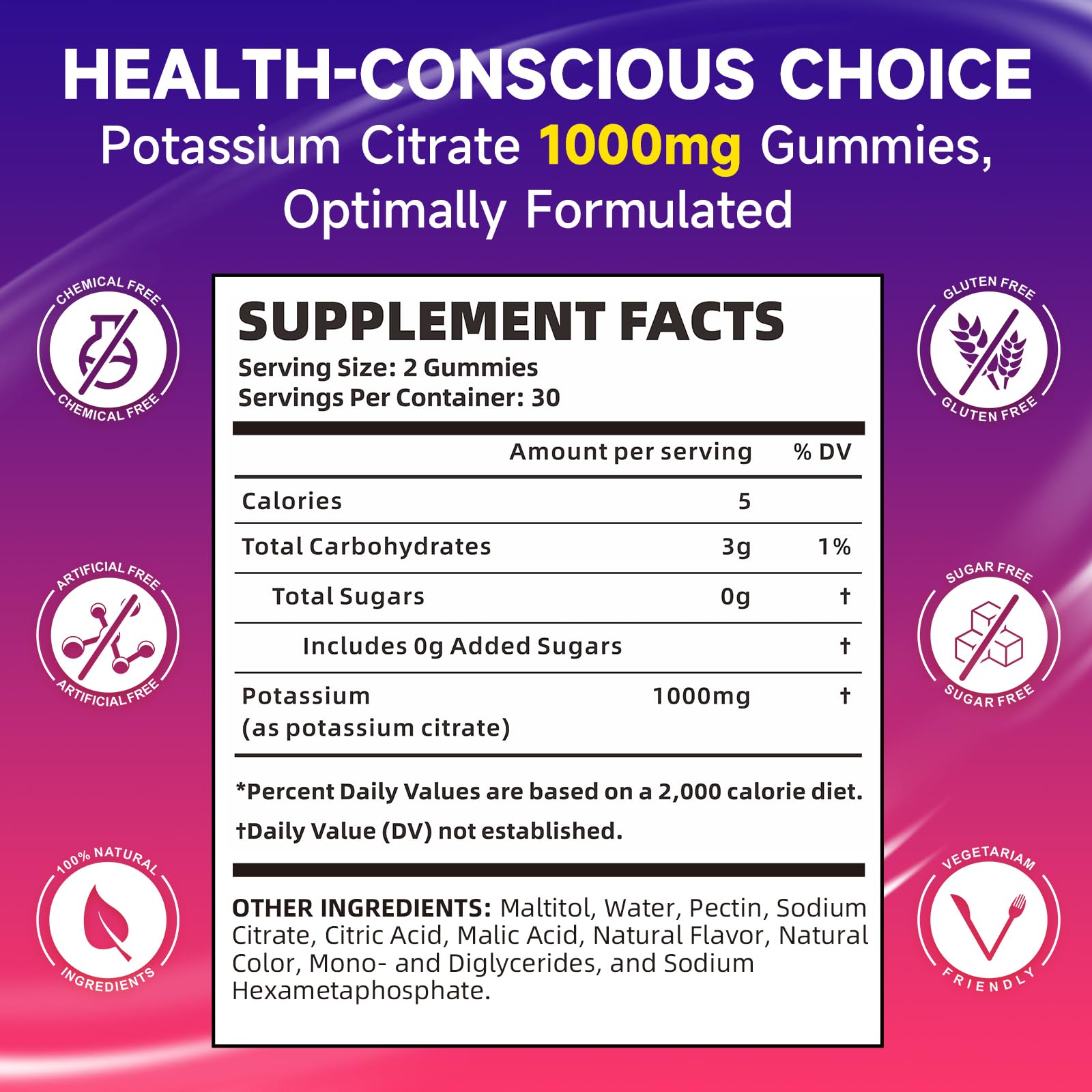 VitaminEsentials potassium supplement benefits