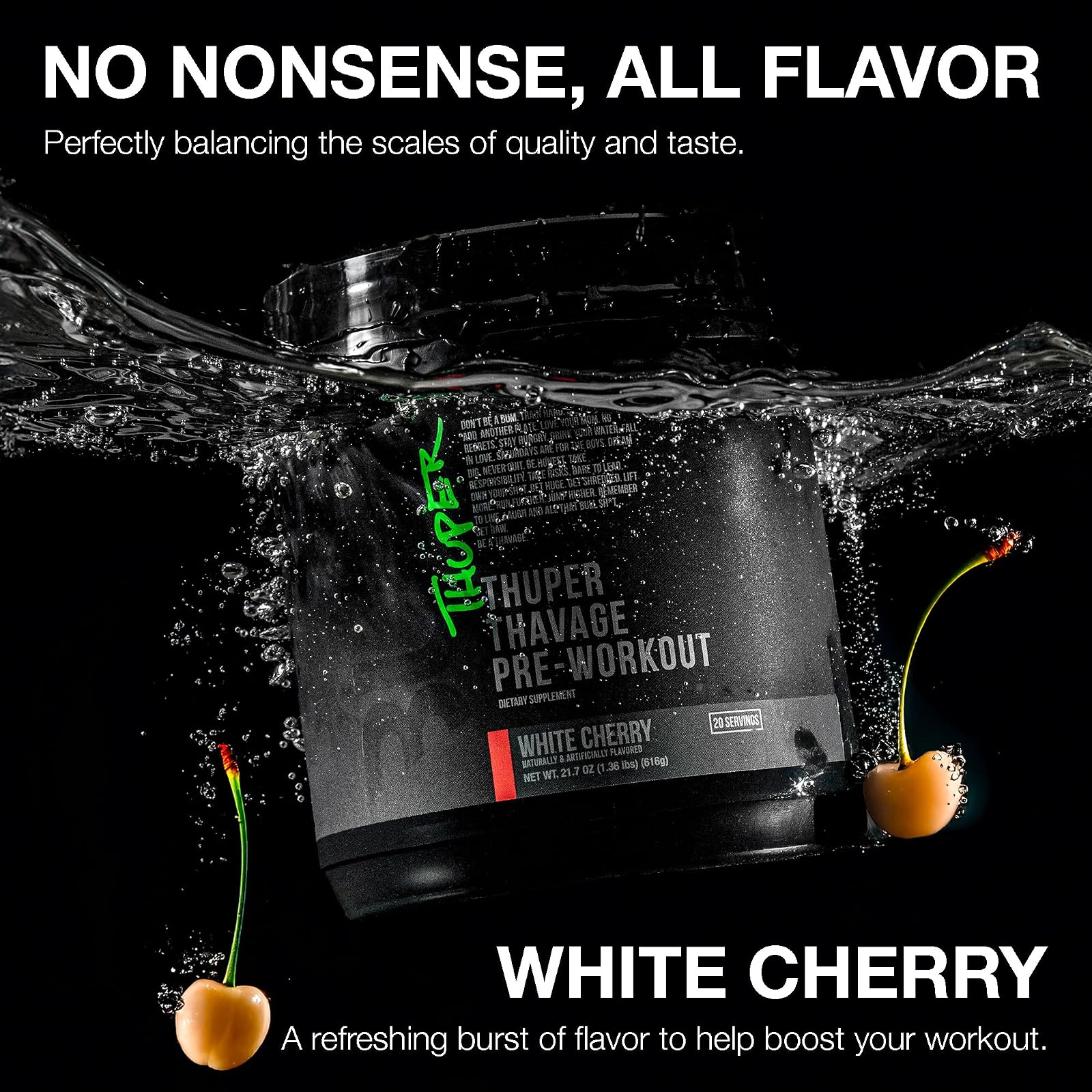 VitaminEsentials pre workout for intense workouts