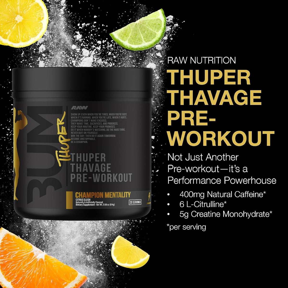 VitaminEsentials pre workout powder for endurance