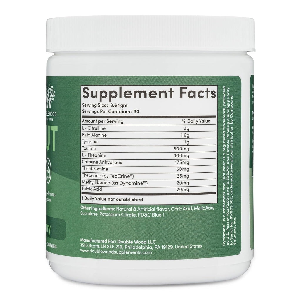 VitaminEsentials pre-workout with caffeine