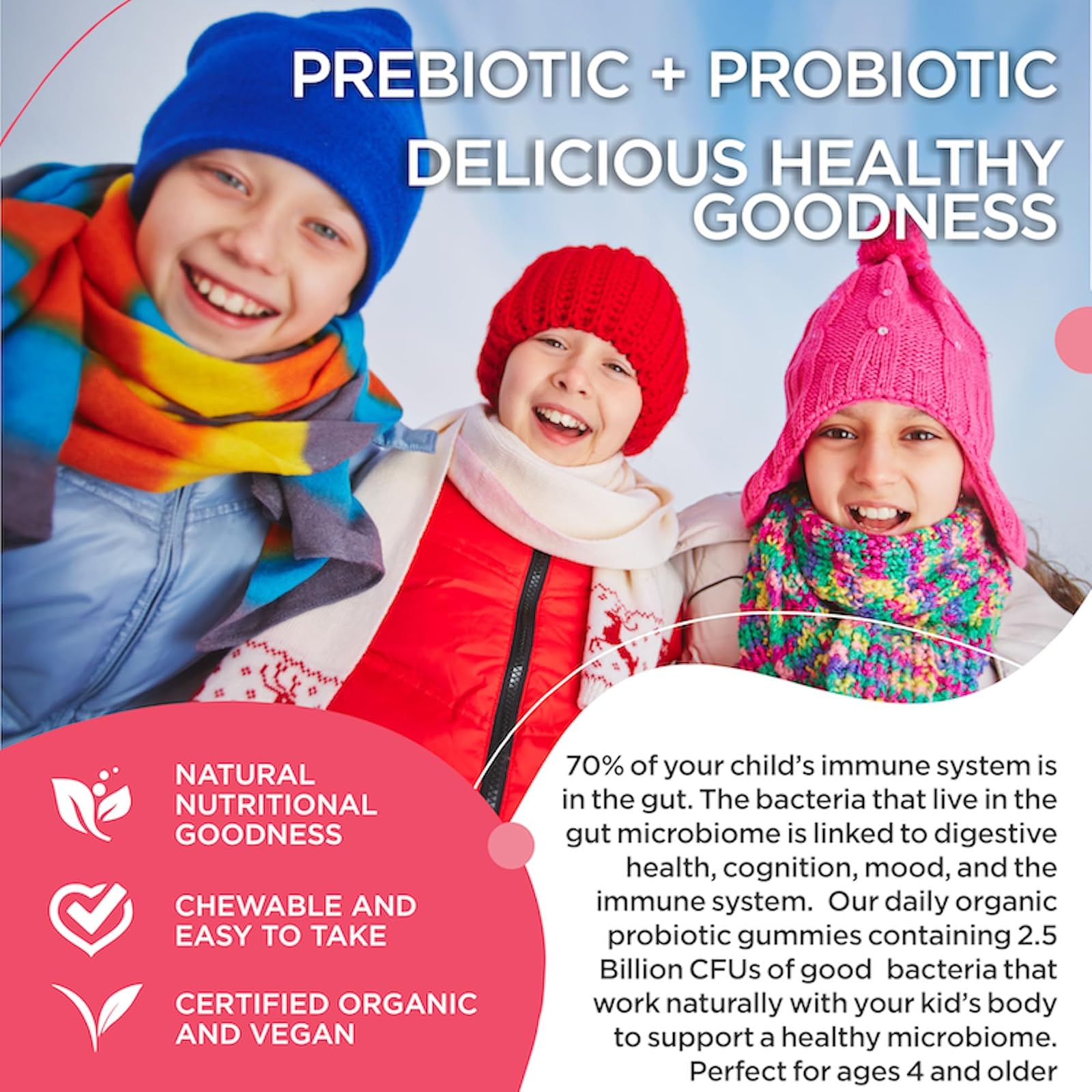 VitaminEsentials probiotic gummies for kids