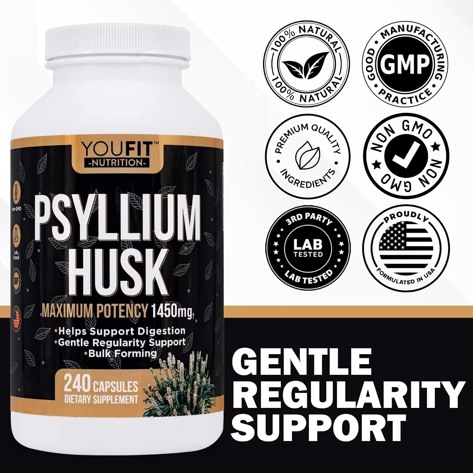 VitaminEsentials psyllium for gut health
