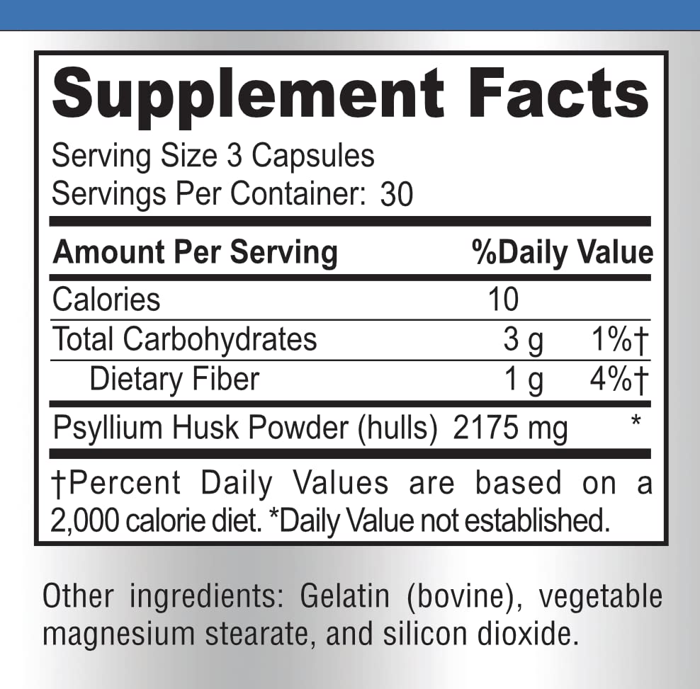 VitaminEsentials psyllium husk benefits