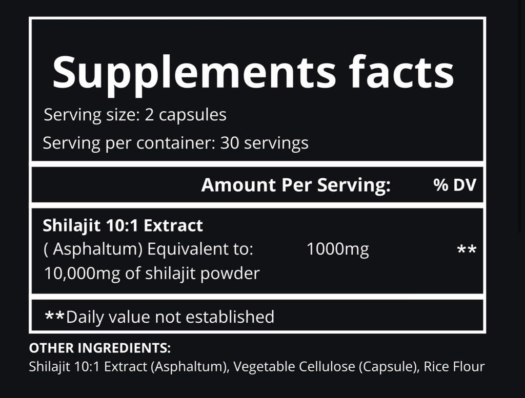 VitaminEsentials pure shilajit benefits