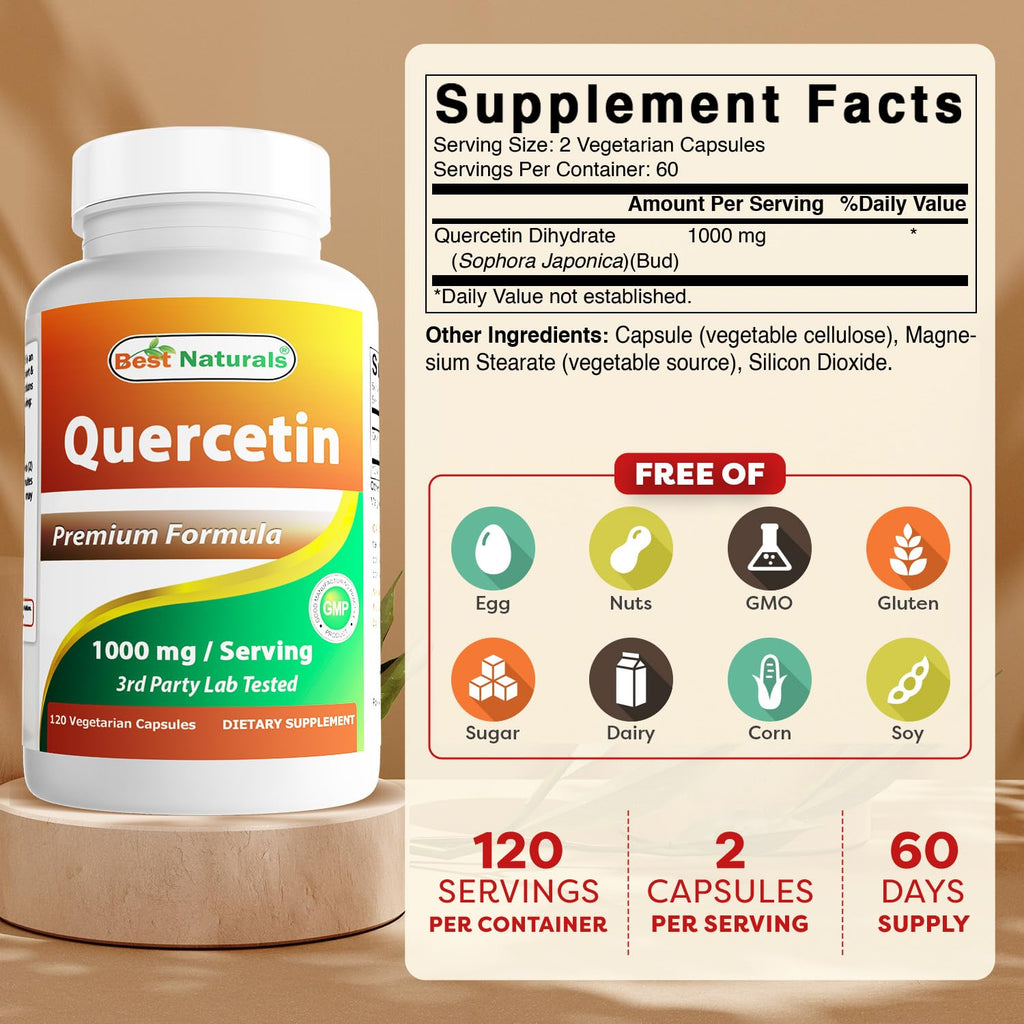 VitaminEsentials Quercetin 1000 mg capsules