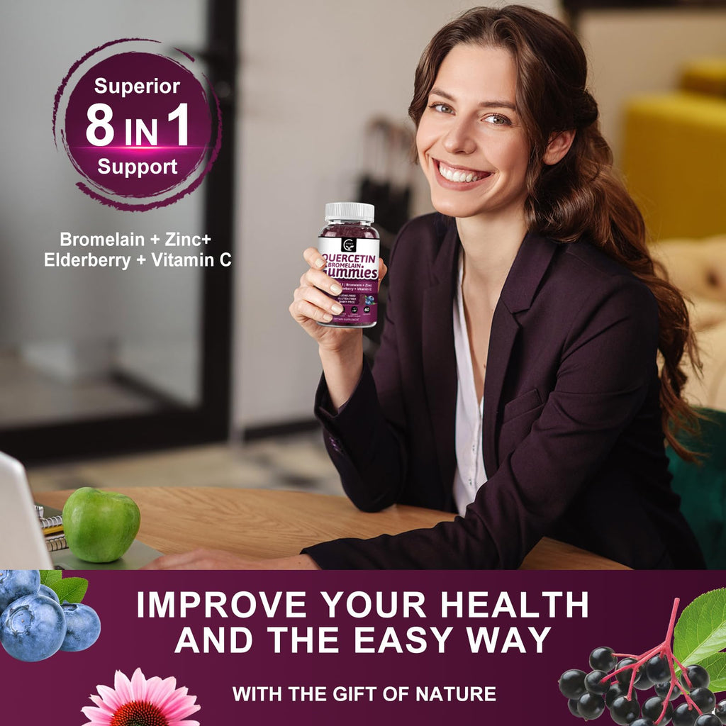 VitaminEsentials quercetin gummy benefits