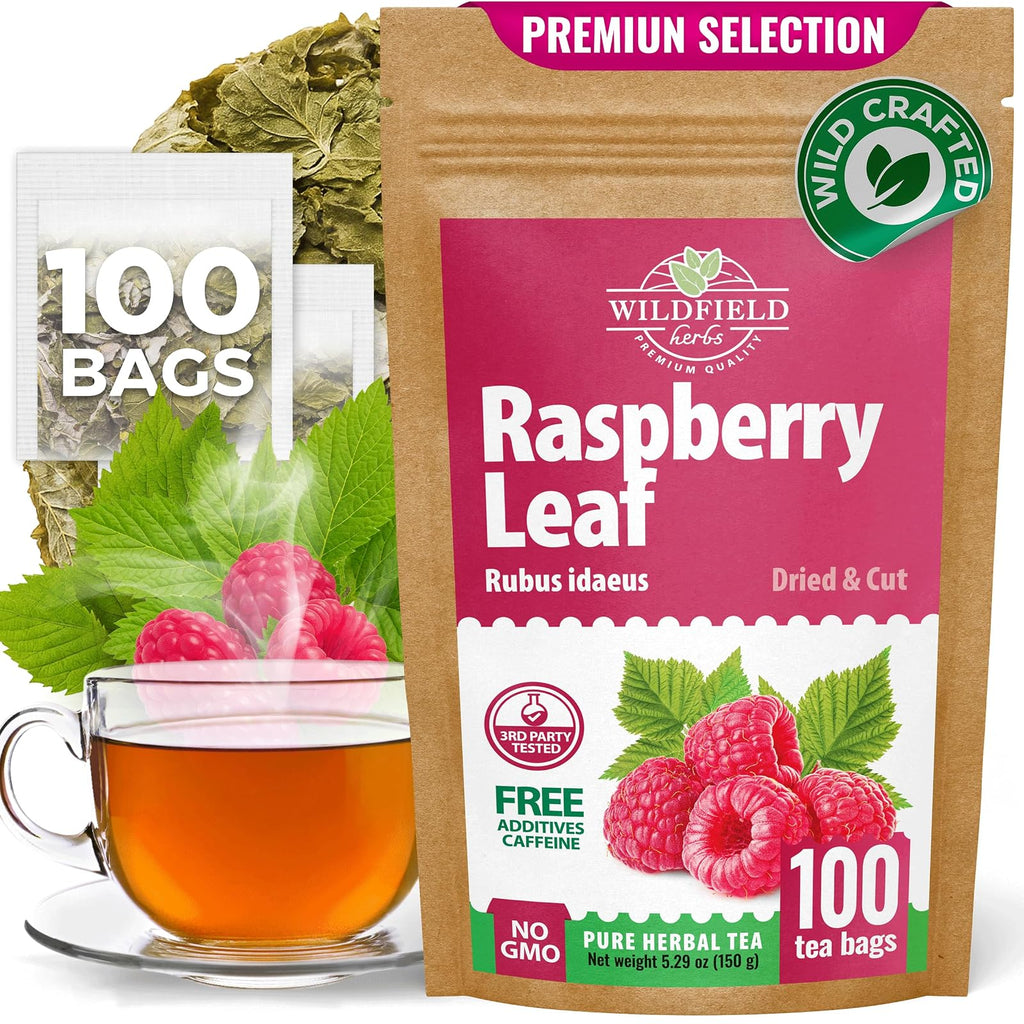 VitaminEsentials raspberry leaf herbal tea