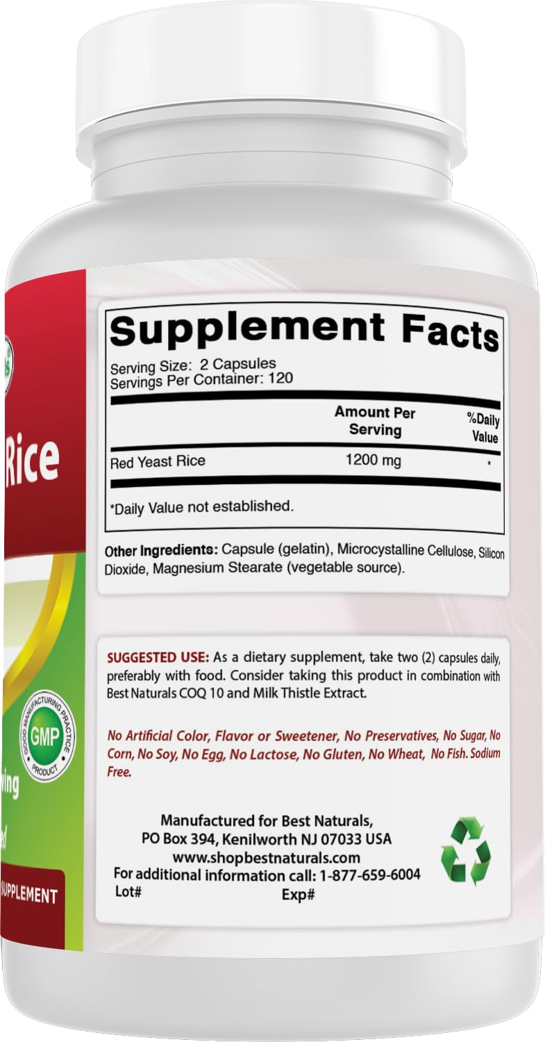 VitaminEsentials Red Yeast Rice benefits