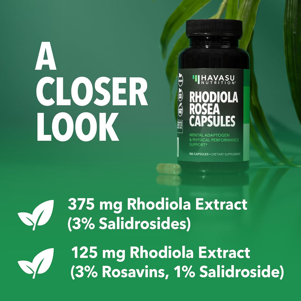 VitaminEsentials rhodiola for daily wellness