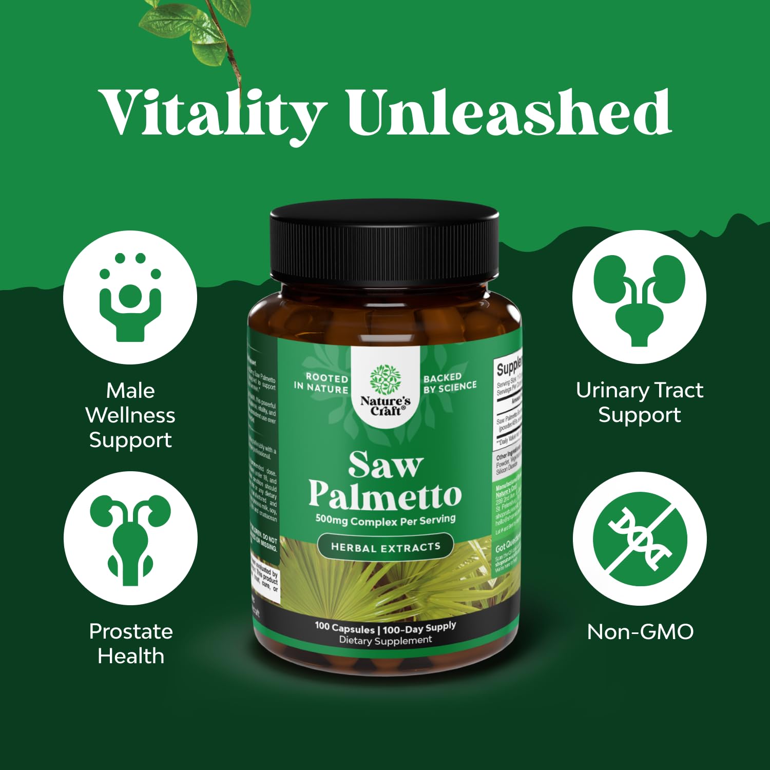 VitaminEsentials saw palmetto benefits