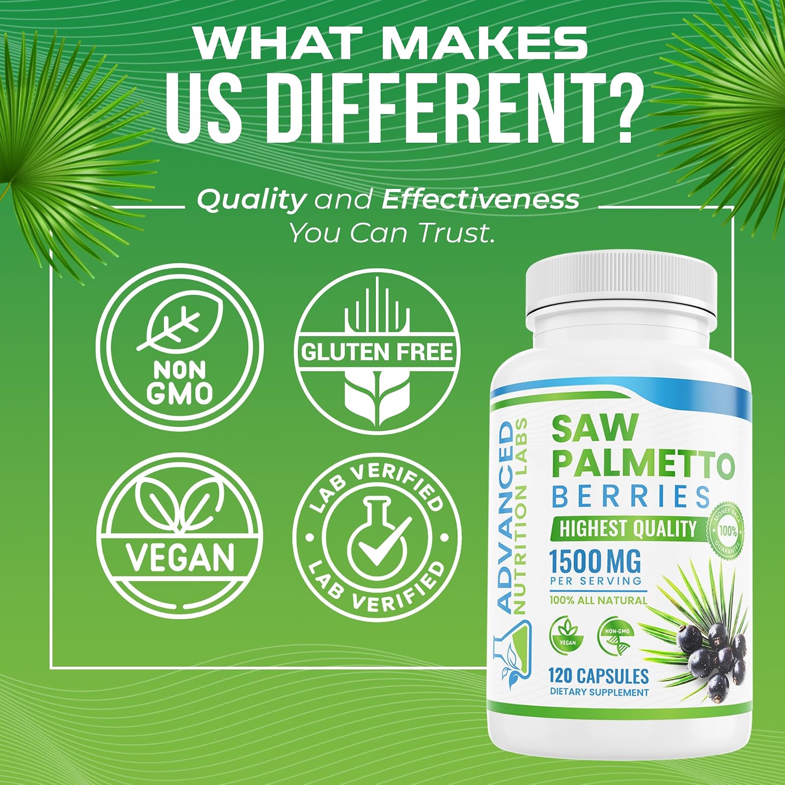 VitaminEsentials saw palmetto benefits