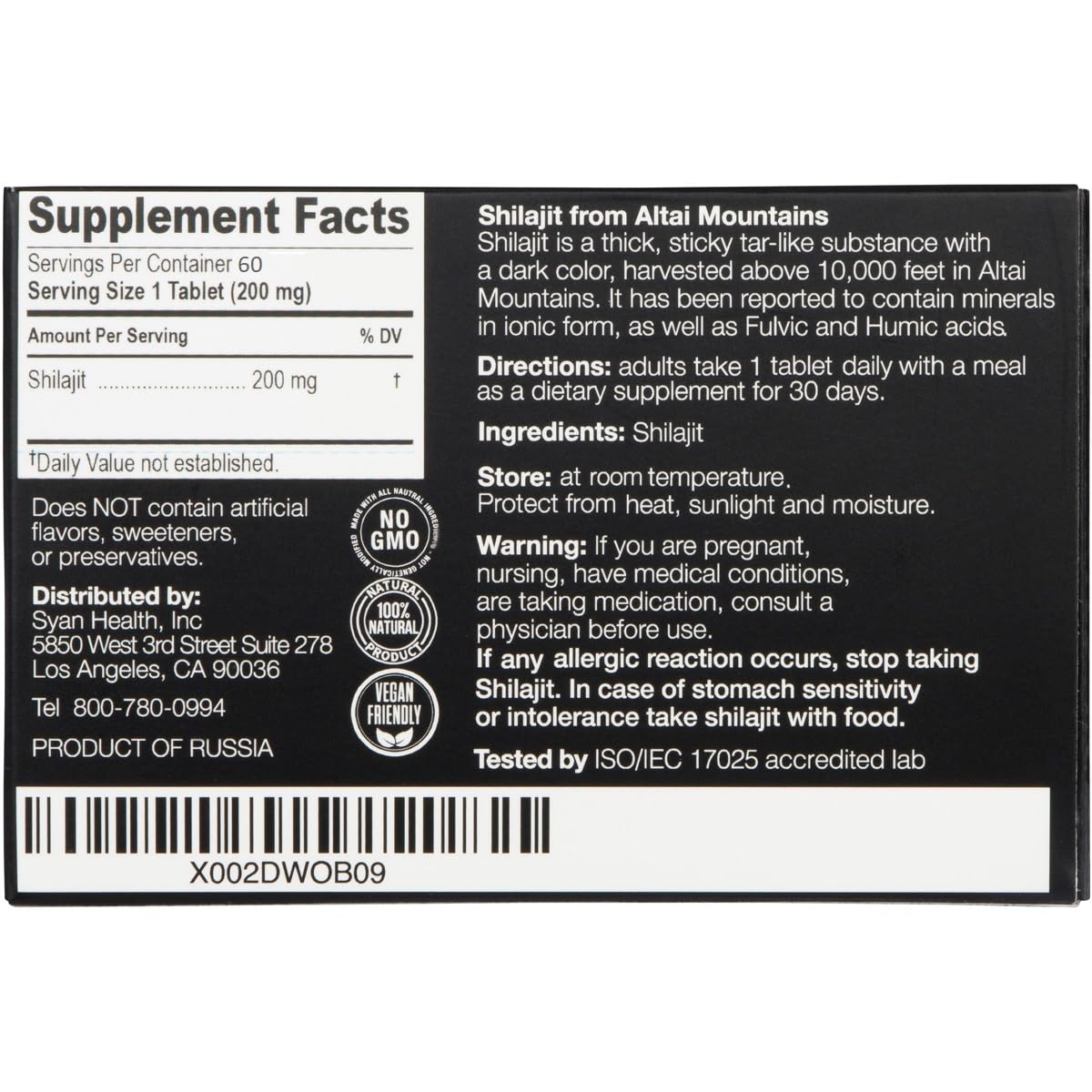 VitaminEsentials shilajit for daily nutrition